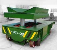 China 2~63T Electric Power Supply Rail Track Flat Transfer Cart for sale
