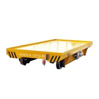 China Transfer Adjustable Electric Flat Cart 50 ton Cable reel power supply for sale