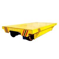China Transfer Adjustable Electric Flat Cart 50 ton Cable reel power supply for sale