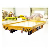 China Transfer Adjustable Electric Flat Cart 50 ton Cable reel power supply for sale