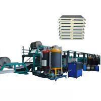 China Polyurethane sandwich panel line PU Sandwich Panel Machine for sale