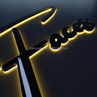 China Custom 3D Backlit LED Acrylic Signage Business Sign Letters 6000K Aluminum Channel Letters for sale