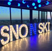 China Hongsen Custom LED Marquee Letters 4ft 5ft Giant Light Up Numbers for Wedding Decor 110V for sale