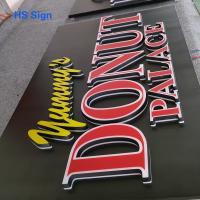 China Custom Outdoor 3D LED Acrylic Channel Letters Illuminated Wall-Mounted 12V for Business Signs for sale