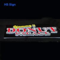 China Custom Outdoor 3D LED Acrylic Channel Letters Illuminated Wall-Mounted 12V for Business Signs for sale