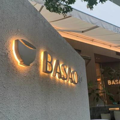 China Custom LED Backlit Channel Letters Aluminum Stainless Steel 6000K 30000Hrs Indoor Outdoor Sign for sale