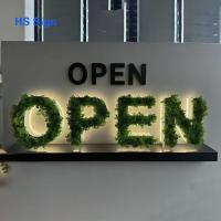 China Custom 3D LED Illuminated Sign Stainless Steel Water Resistant 220V 85lm/W Eco-Friendly Retail Shop Decoration for sale