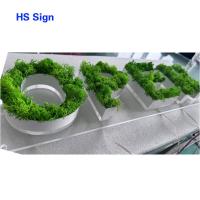 China Custom 3D LED Illuminated Sign Stainless Steel Water Resistant 220V 85lm/W Eco-Friendly Retail Shop Decoration for sale