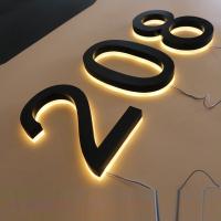 China Custom Mini Acrylic LED Backlit Sign 12V DC 80lm/W for Indoor Beauty Shop Use for sale
