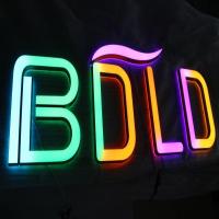 China Commercial LED Acrylic Channel Letter Sign 12V 6000K Custom Color for Retail Shop Logo for sale