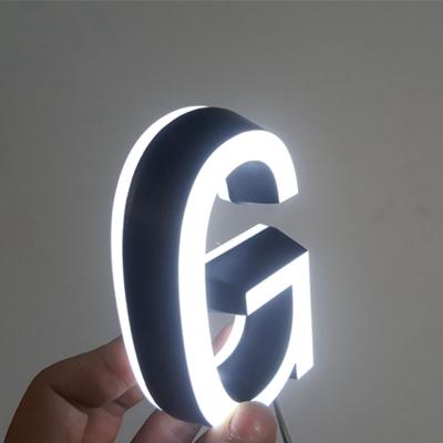 China Hong Sen 3D Mini LED Acrylic Channel Letters Indoor Illuminated 12V DC for Office Hospital Sign for sale