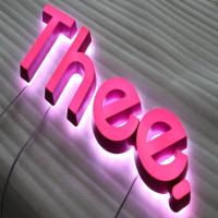 China Hong Sen 3D Mini LED Acrylic Channel Letters Indoor Illuminated 12V DC for Office Hospital Sign for sale