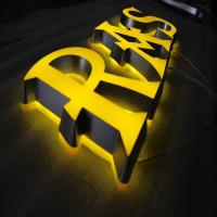 China Custom Acrylic LED Luminous Letters Signs 6000K Daylight for Indoor Outdoor Use for sale