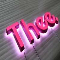 China Custom Acrylic LED Luminous Letters Signs 6000K Daylight for Indoor Outdoor Use for sale