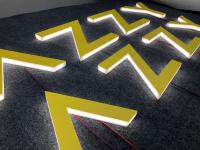China Custom 3D Illuminated Channel Letter Sign 6000K LED Acrylic Letter for Indoor Outdoor Use for sale