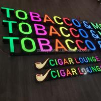 China Custom Commercial PVC Acrylic Office Channel Letters LED RGB Front Illuminated Sign 12V 6000K for sale