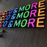 China Custom Commercial PVC Acrylic Office Channel Letters LED RGB Front Illuminated Sign 12V 6000K for sale
