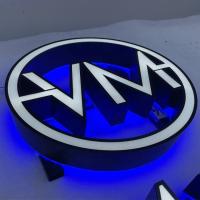 China HONGSEN Custom Outdoor 3D LED Channel Letters Store Front Full Lit Advertising Signs 6000K for sale