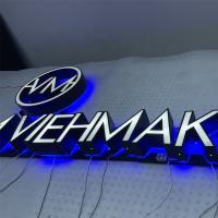 China HONGSEN Custom Outdoor 3D LED Channel Letters Store Front Full Lit Advertising Signs 6000K for sale
