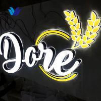 China Hongsen Custom 3D LED Acrylic Channel Letter Sign 6000K for Indoor Outdoor Business Advertising for sale