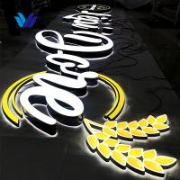 China Hongsen Custom 3D LED Acrylic Channel Letter Sign 6000K for Indoor Outdoor Business Advertising for sale