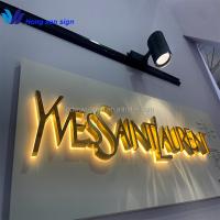 China Custom Electroplated Mirror LED Channel Letters 12V Stainless Steel Sign for Outdoor Indoor Advertising for sale