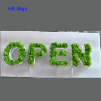 China Custom Acrylic Back Panel LED Backlit Letters 6000K for Indoor Outdoor Advertising Decoration for sale