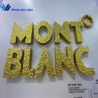 China Hongsen Custom Stainless Steel LED Sign Board 30000H Indoor Outdoor Advertising Logo Sign for sale