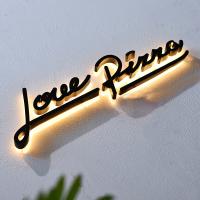 China Commercial Indoor Outdoor LED Stainless Steel Sign Metal Channel Letters 6000K 30000Hrs for sale
