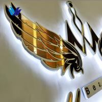 China HONGSEN Custom LED Channel Letter Sign 3D Illuminated Advertising Metal Letter 6000K 30000Hrs for sale