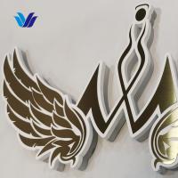 China HONGSEN Custom LED Channel Letter Sign 3D Illuminated Advertising Metal Letter 6000K 30000Hrs for sale