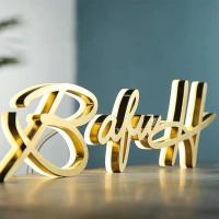 China Hongsen Custom Metal Channel Letter Sign 6000K LED White for Indoor Outdoor Use for sale