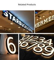 China Hongsen Custom Metal Channel Letter Sign 6000K LED White for Indoor Outdoor Use for sale