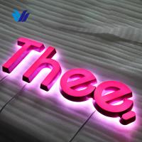 China Custom Backlit Channel Letter Signs 3D Acrylic LED Letters Outdoor Metal 6000K 30000Hrs for sale