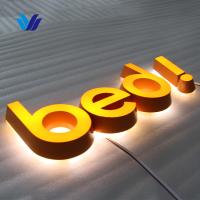 China Custom 3D Acrylic LED Logo Letter for Outdoor Advertising Sign 6000K 30000Hrs for sale