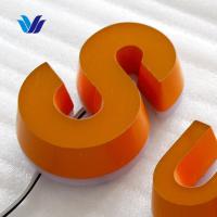 China Custom 3D Acrylic LED Logo Letter for Outdoor Advertising Sign 6000K 30000Hrs for sale