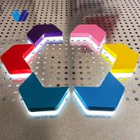 China Hongsen Customized Indoor Advertising LED HID Letter Sign 6000K 8kg for Retail Shop for sale