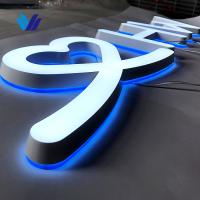 China Hongsen Customized Indoor Advertising LED HID Letter Sign 6000K 8kg for Retail Shop for sale