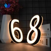China Custom 3D LED Channel Letters Shop Signboard 6000K Metal Outdoor Sign HONGSEN for sale