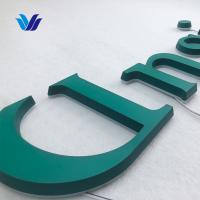 China Hongsen Custom Blue Acrylic LED Channel Letter Sign for Indoor Outdoor Advertising 6000K for sale