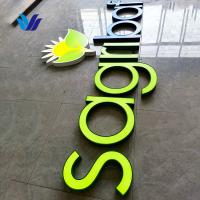 China Custom Acrylic Channel Letter Sign with LED Light Strip 6000K 30000 Hours for sale