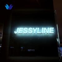 China HONGSEN Custom LED Channel Letters Sign Board 3D Acrylic Wall Sign 6000K 2 Year Warranty for sale