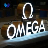 China Custom Indoor LED Channel Letters 3D Acrylic Advertising Signs 6000K 30000Hrs for sale