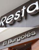 China Hongsen Custom 3D Stainless Steel LED Channel Letters 6000K Outdoor Shop Sign for sale