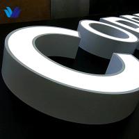 China Hongsen Custom Luminous Channel Letter Sign 12V LED Outdoor Business Signage for sale
