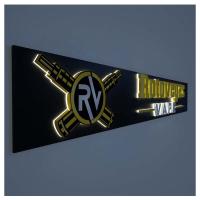 China Custom 3D LED Sign Stainless Steel Acrylic Backlit Outdoor Signboard 12V 4100K for sale