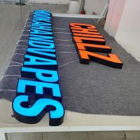 China Custom Stainless Steel LED Front Light Letters Sign 12V 6000K for Office for sale