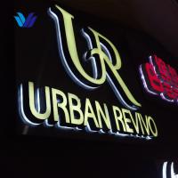 China HONGSEN Front-Lit Acrylic 3D Channel Letter Sign 6000K LED for Indoor Outdoor Building Advertising for sale