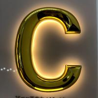 China Custom LED Light Up Letters Acrylic Stainless Steel Signage 6000K 30000 Hours Indoor Outdoor for sale