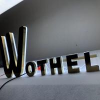 China HongSen Custom Stainless Steel LED Backlit Letter Sign 6000K 30000Hrs for sale